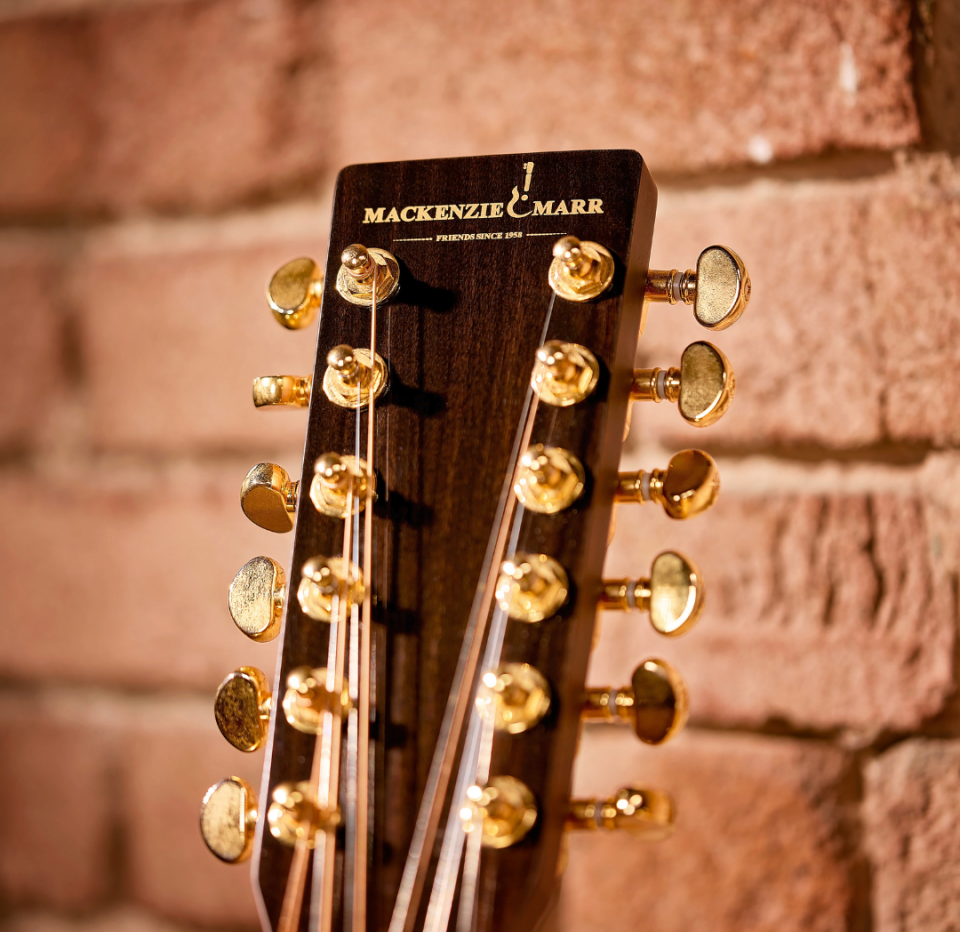 E-commerce redesign for MacKenzie & Marr Guitars